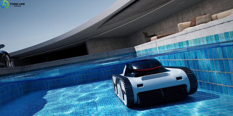 Pool Robot Exported to the U.S. | Intelligent Efficient Maintenance
