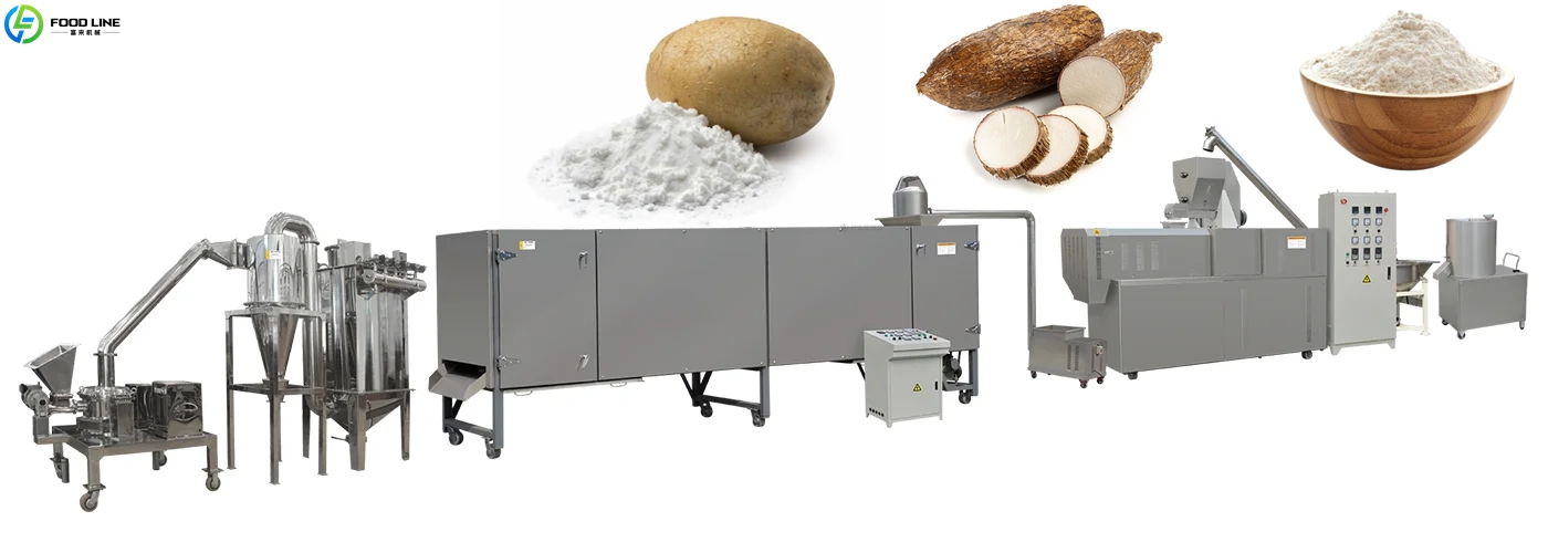 Starch Production Line for Cassava Processing | 5–6 T/H